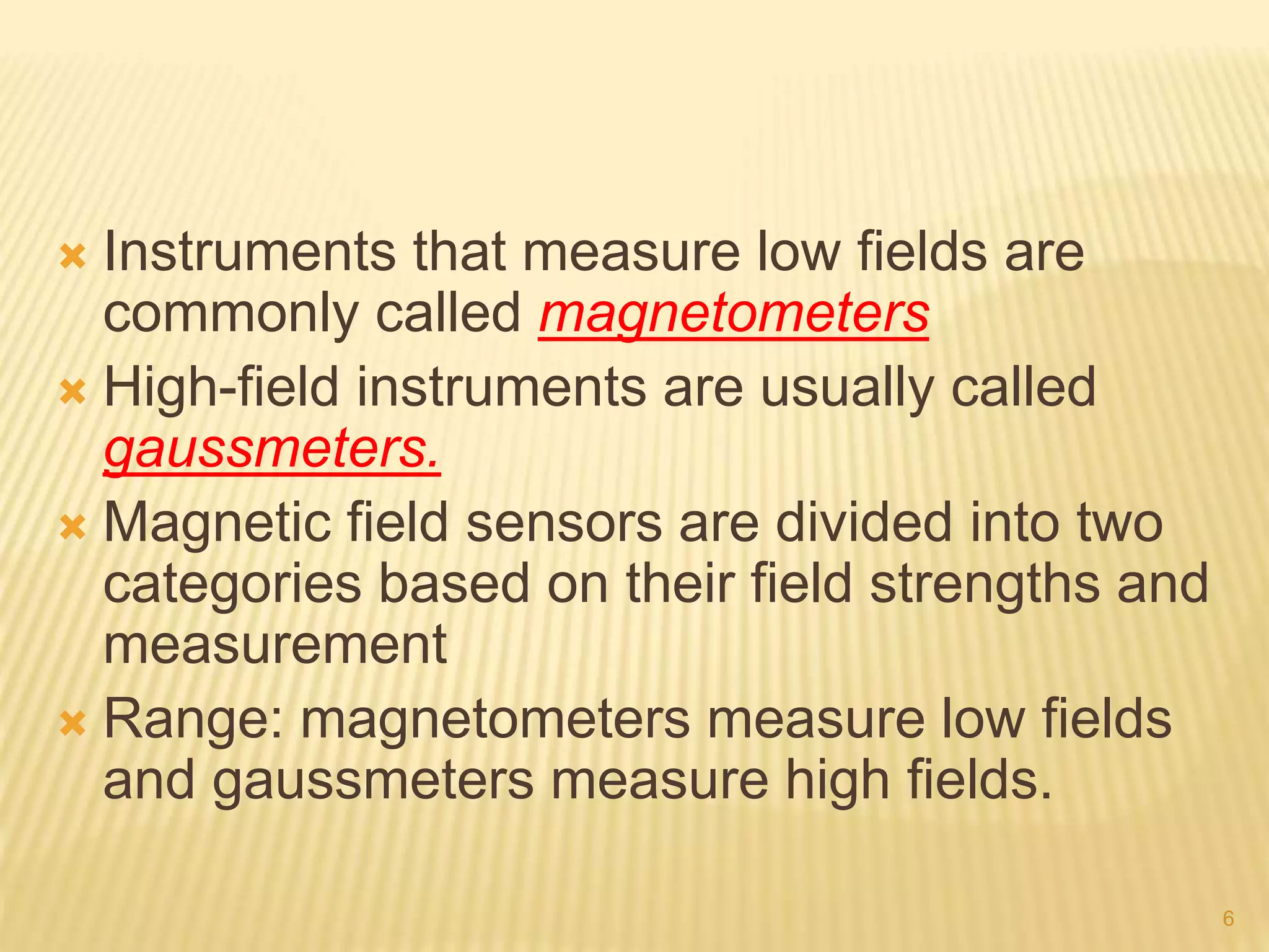 Persentation on magnetometer | PPTX