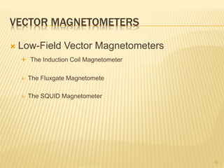 Persentation on magnetometer | PPTX