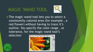 Adobe Photoshop Tools | PPTX
