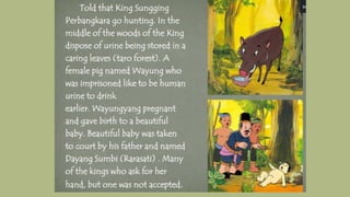 Narrative text is text tell about legend story | PPT