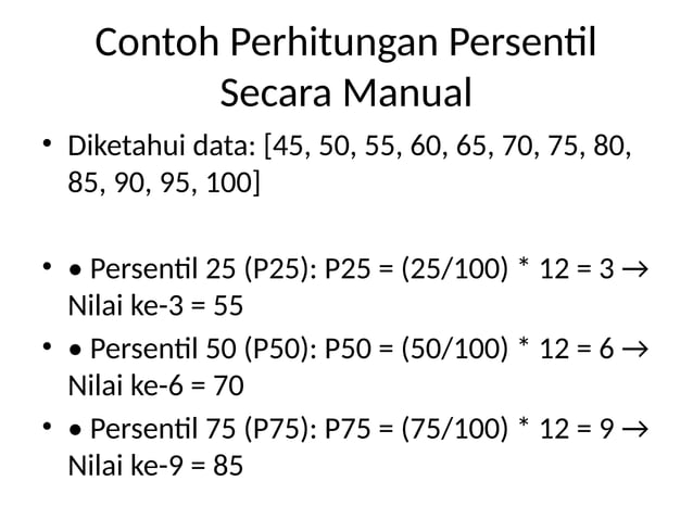 Persentil_dan_Tutorial_SPSS Statistik.pptx