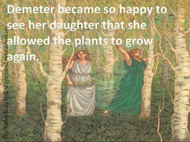 Persephone And Demeter Story
