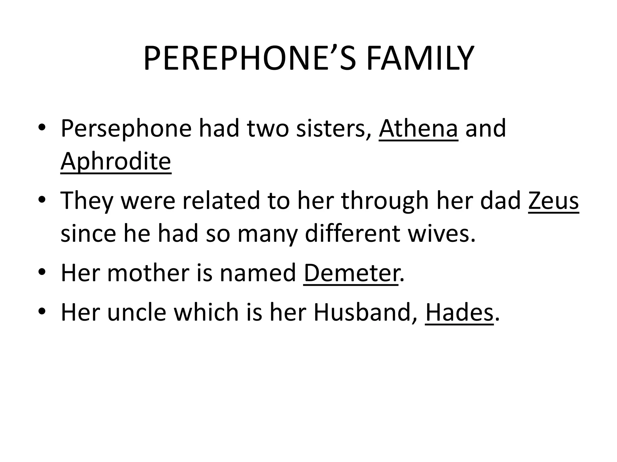 Persephone | PPTX