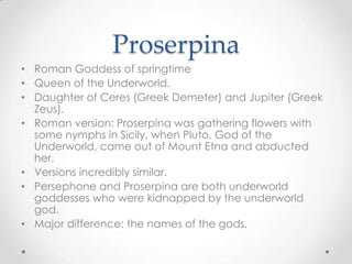 Persephone | PPTX