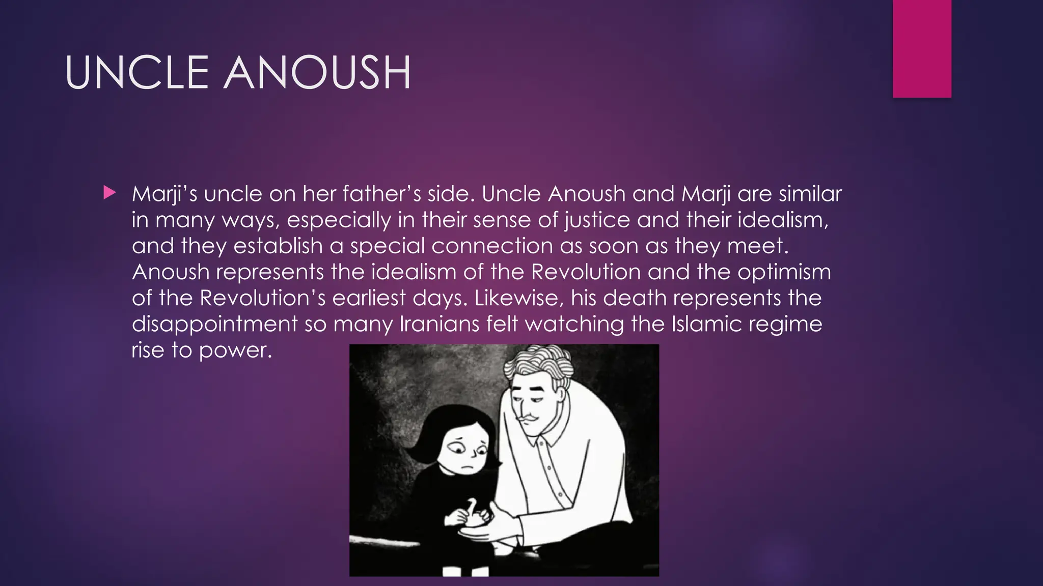 Analysis of the graphic novel "PERSEPOLIS".pptx