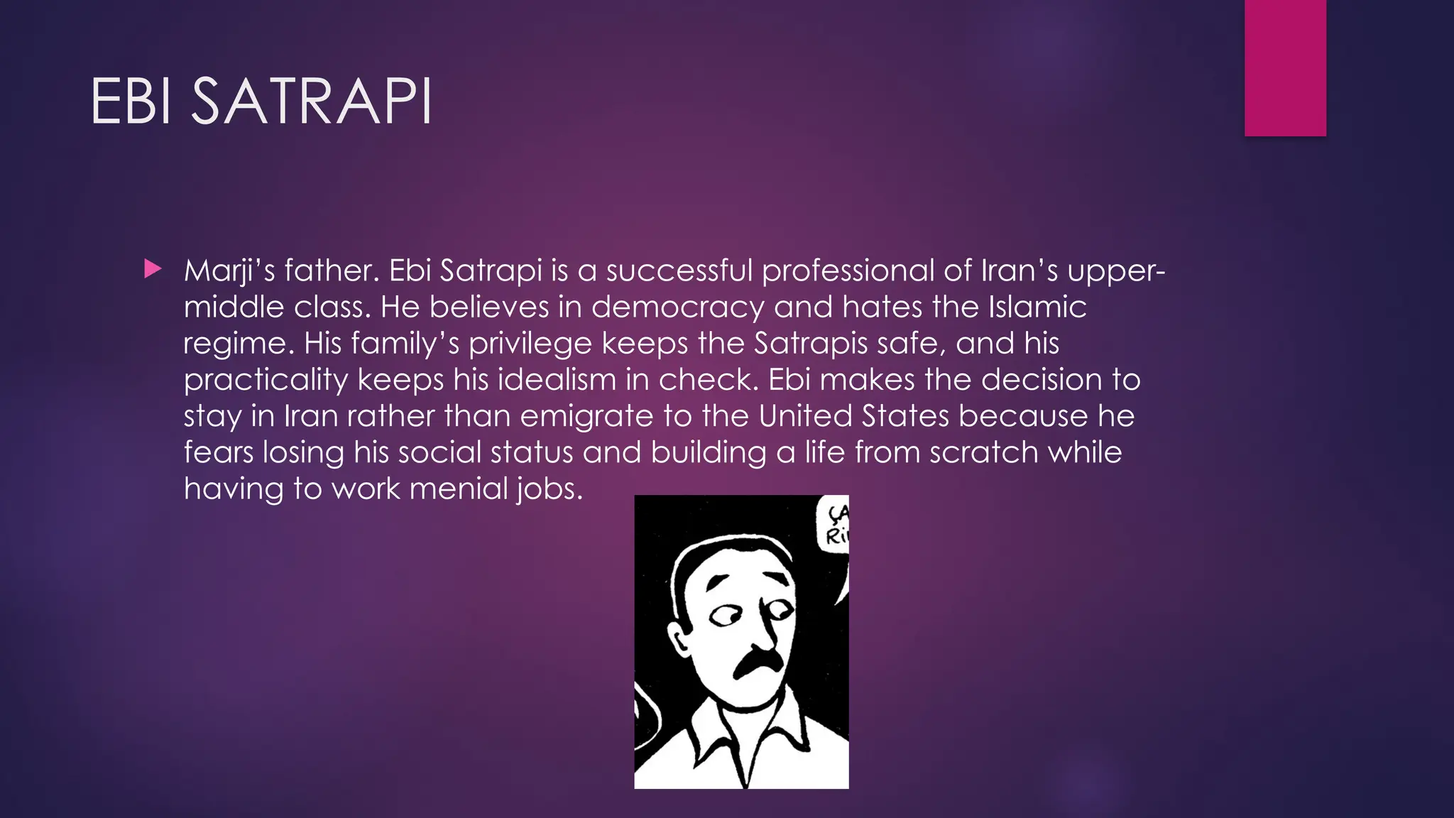 Analysis of the graphic novel "PERSEPOLIS".pptx