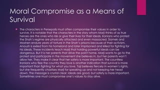 Analysis of the graphic novel "PERSEPOLIS".pptx