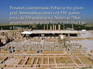 Persepolis, iran | PPT