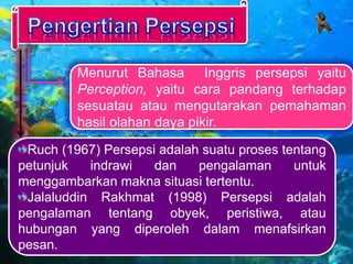 Persepsi dalam psikologi umum | PPT