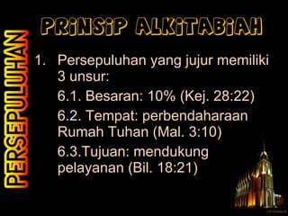 PERSEMBAHAN PERSEPULUHAN DALAM GPIB | PPT