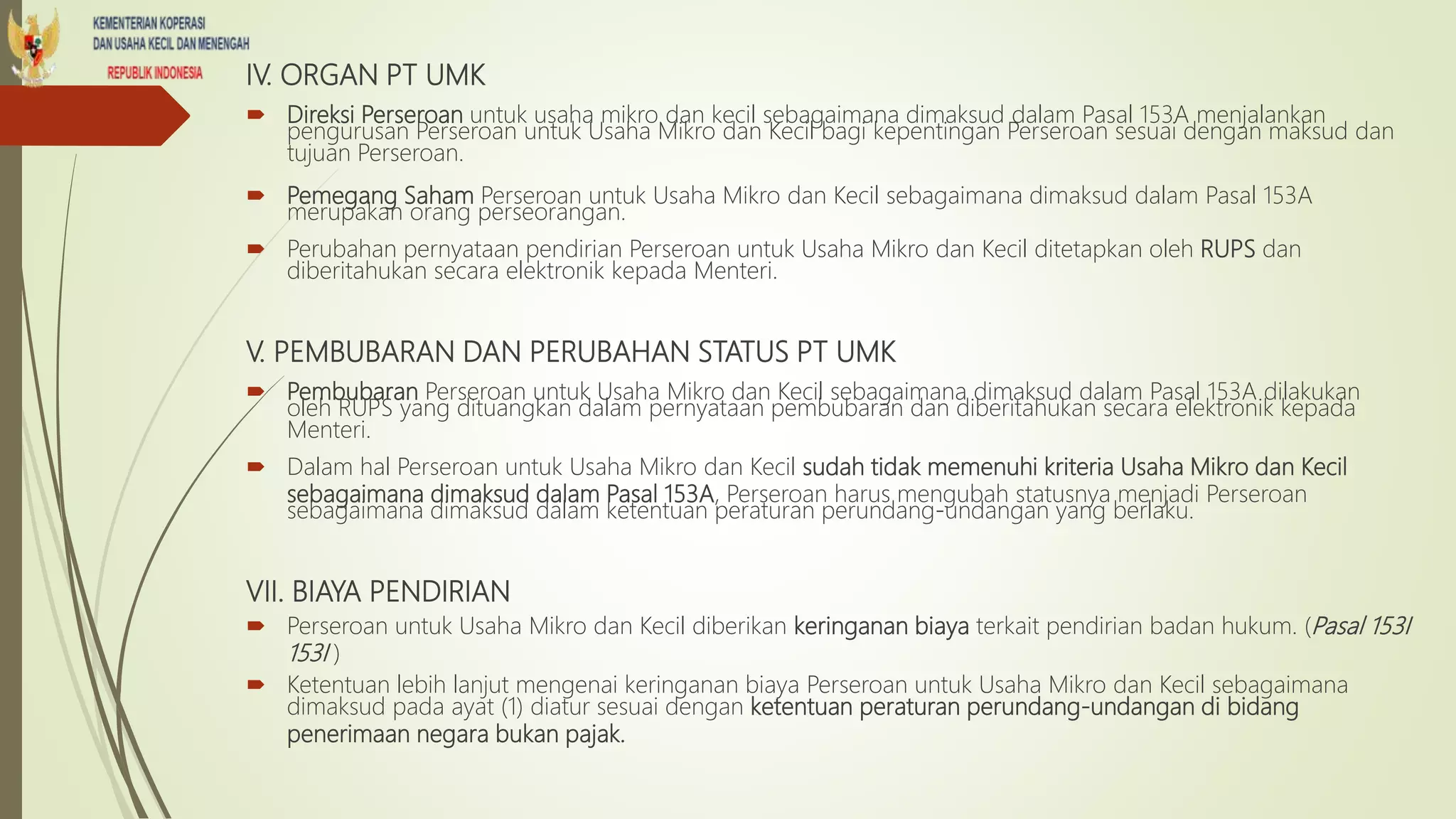 Perseroan perorangan | PPTX