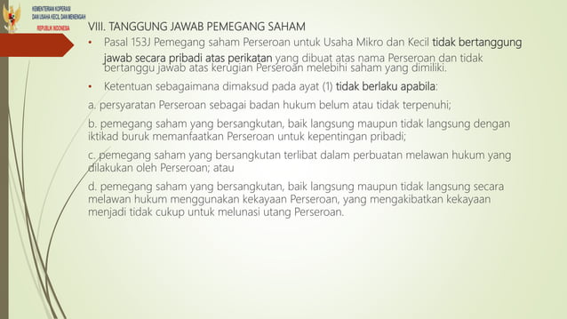 Perseroan perorangan | PPTX