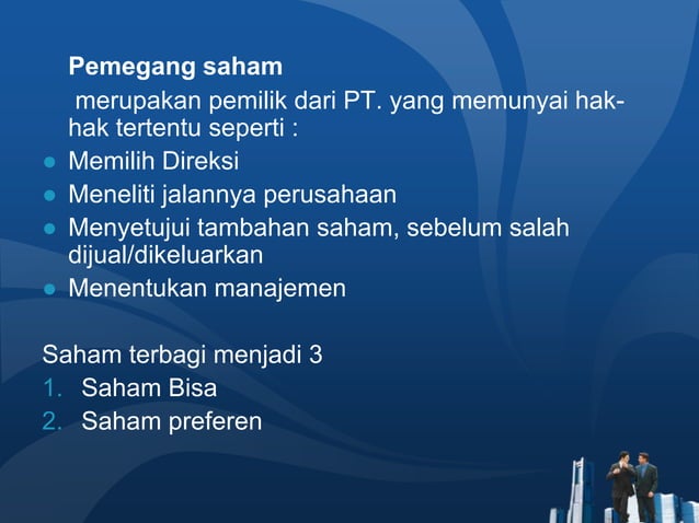 Perseroan terbatas (PT) | PPTX