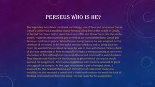 Perseus | PPTX | Hinduism | Religion & Spirituality