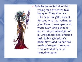 Perseus And Medusa For Kids Powerpoint
