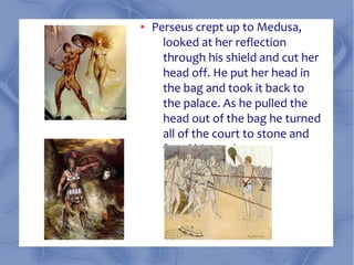 Perseus And Medusa For Kids Powerpoint