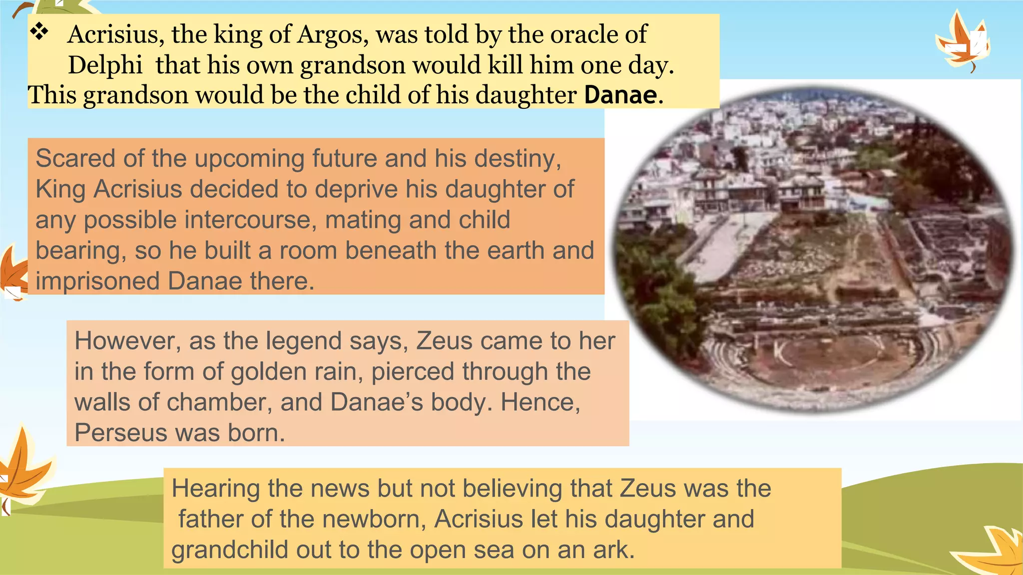 Perseus journey pgp myth | PPT