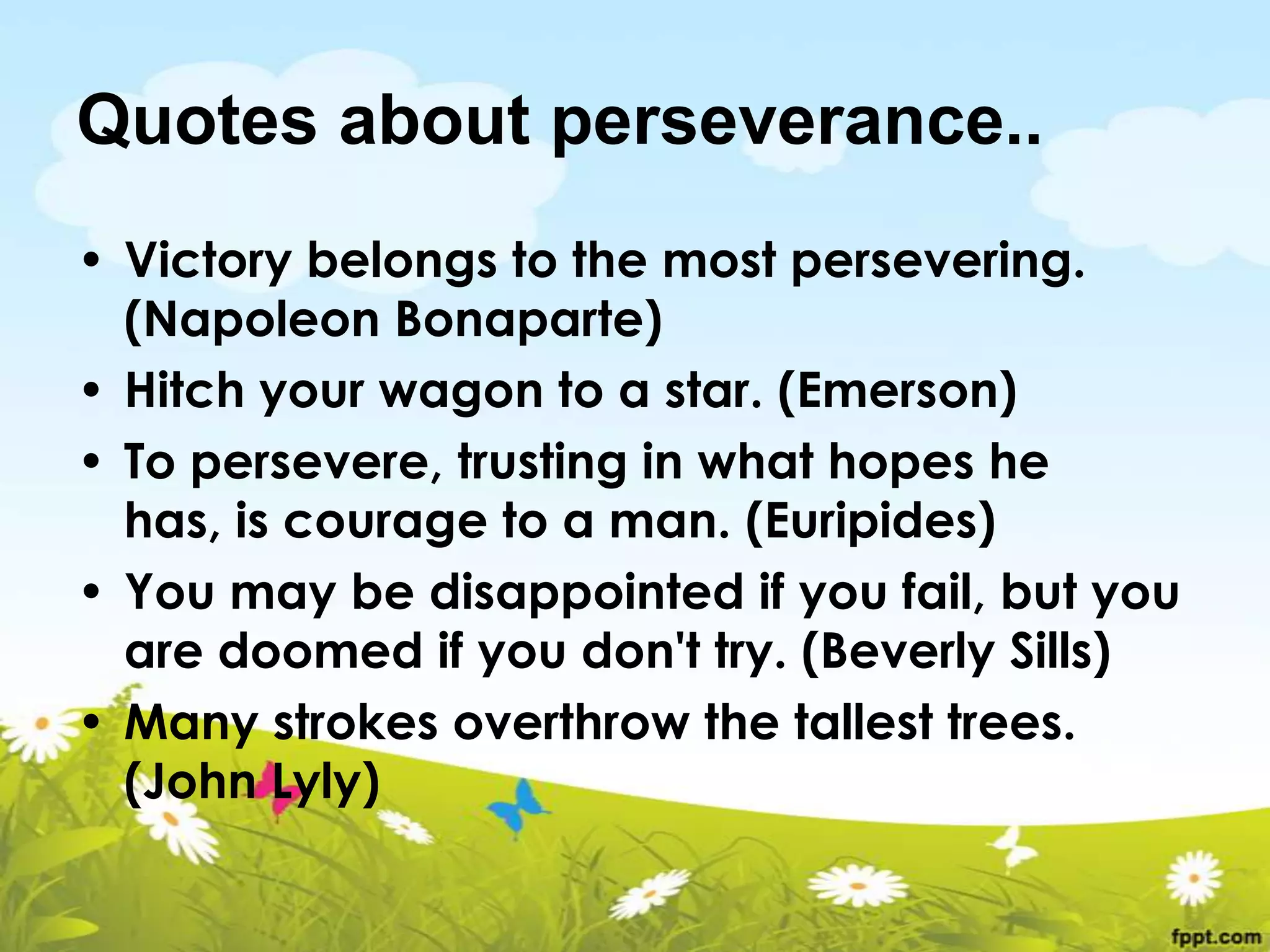 Perseverance | PPTX