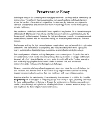Perseverance Essay.pdf