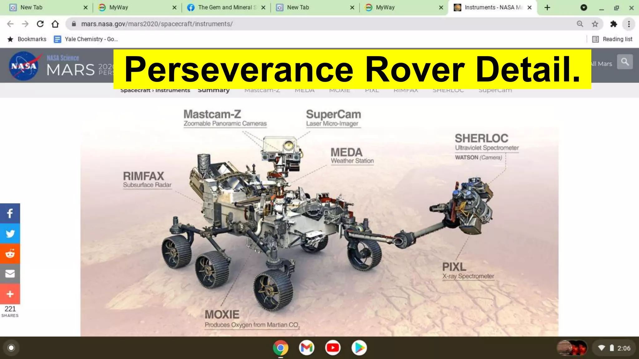 Perseverance Rover Introduction | PPTX