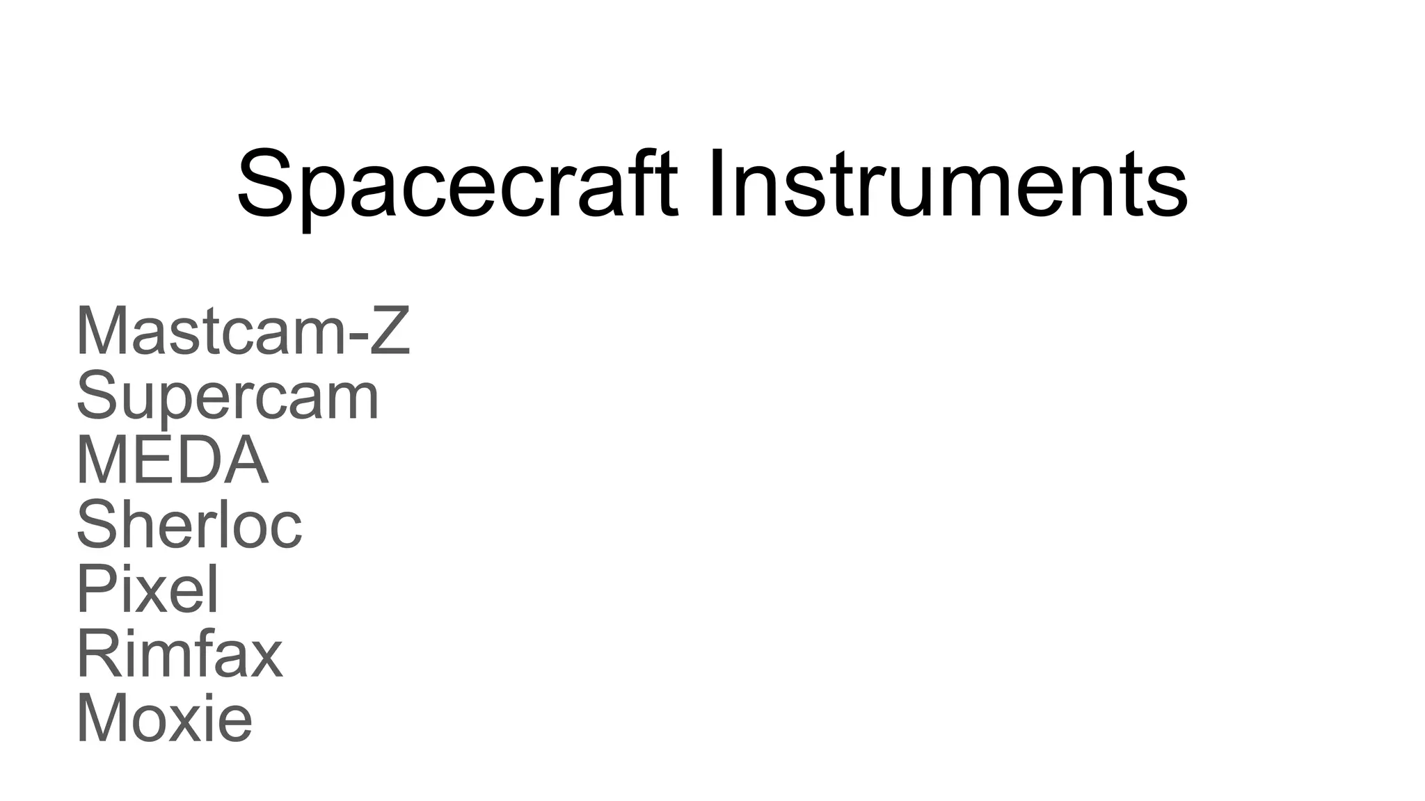 Perseverance Rover Introduction | PPTX