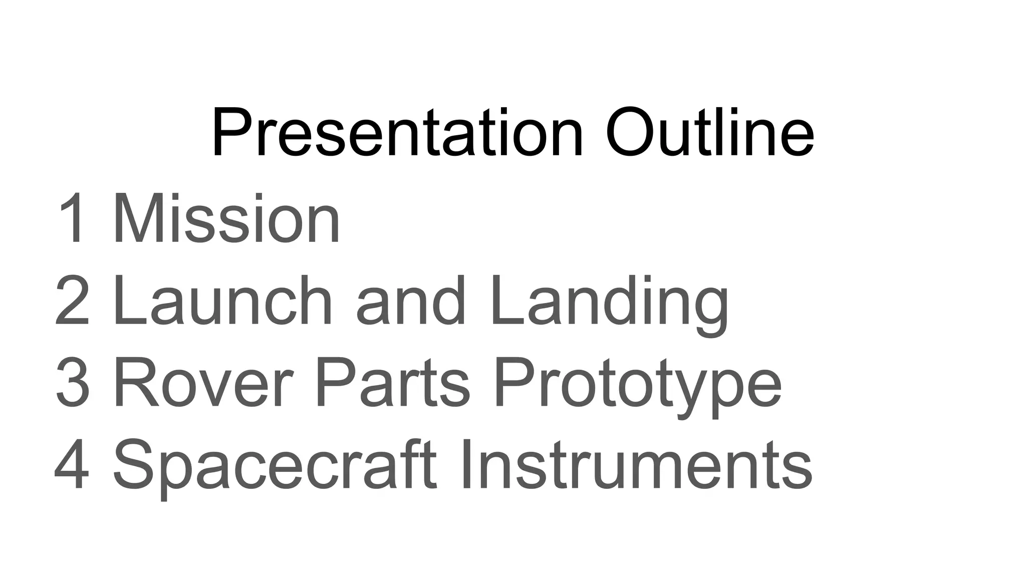 Perseverance Rover Introduction | PPTX