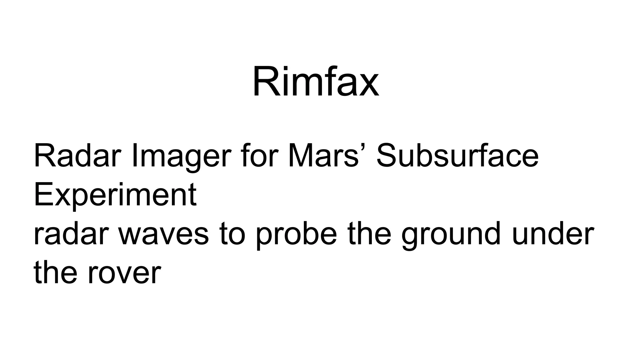 Perseverance Rover Introduction | PPTX