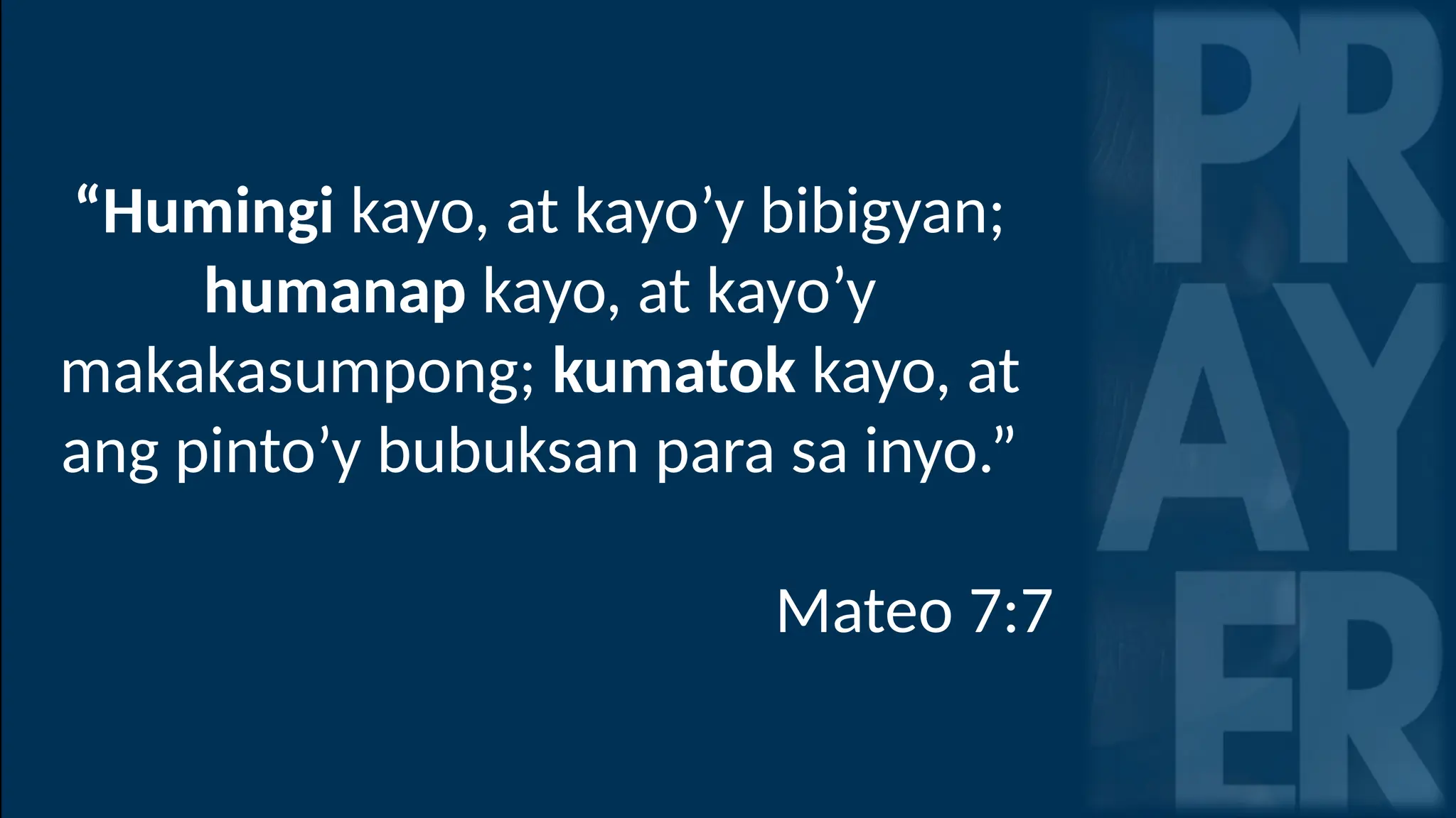 Title of Preaching: Persevering Prayer.pptx