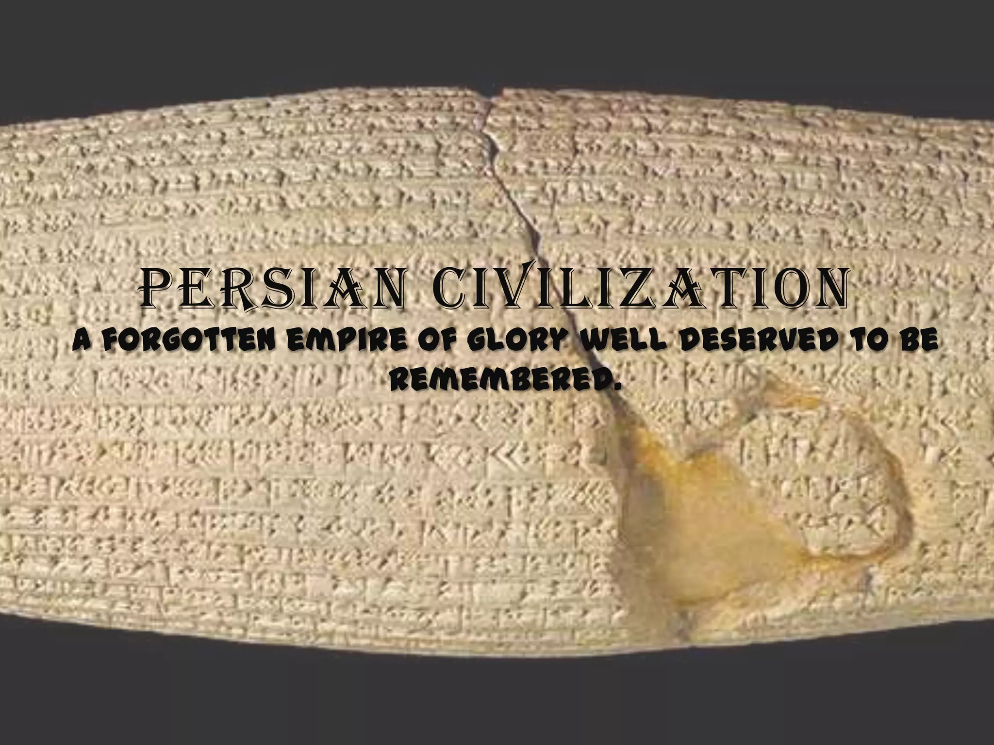 Persian Civilization | PPTX