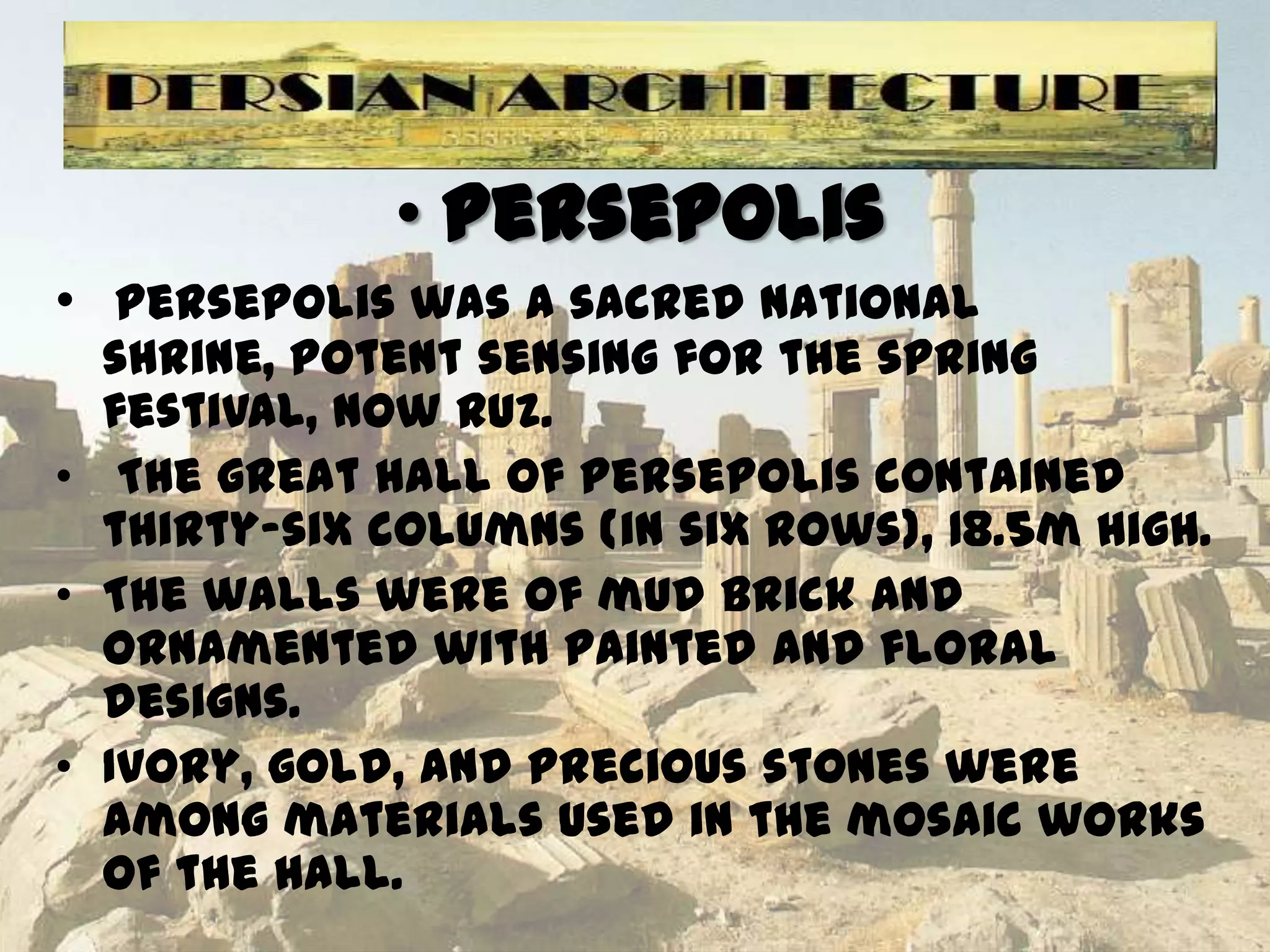 Persian Civilization | PPTX