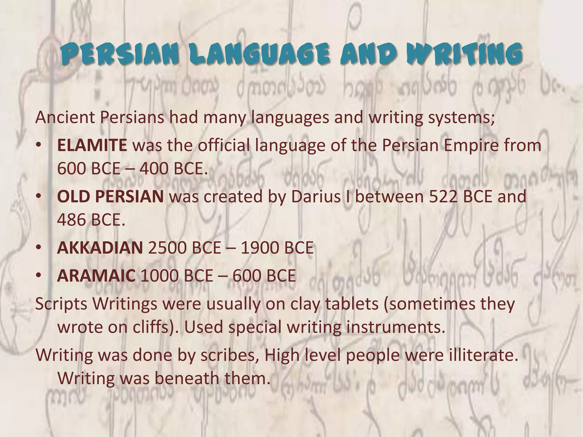 Persian Civilization | PPTX