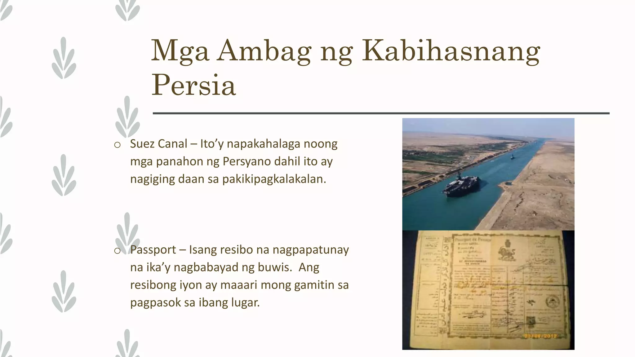 Kabihasnan ng Persia | PPTX