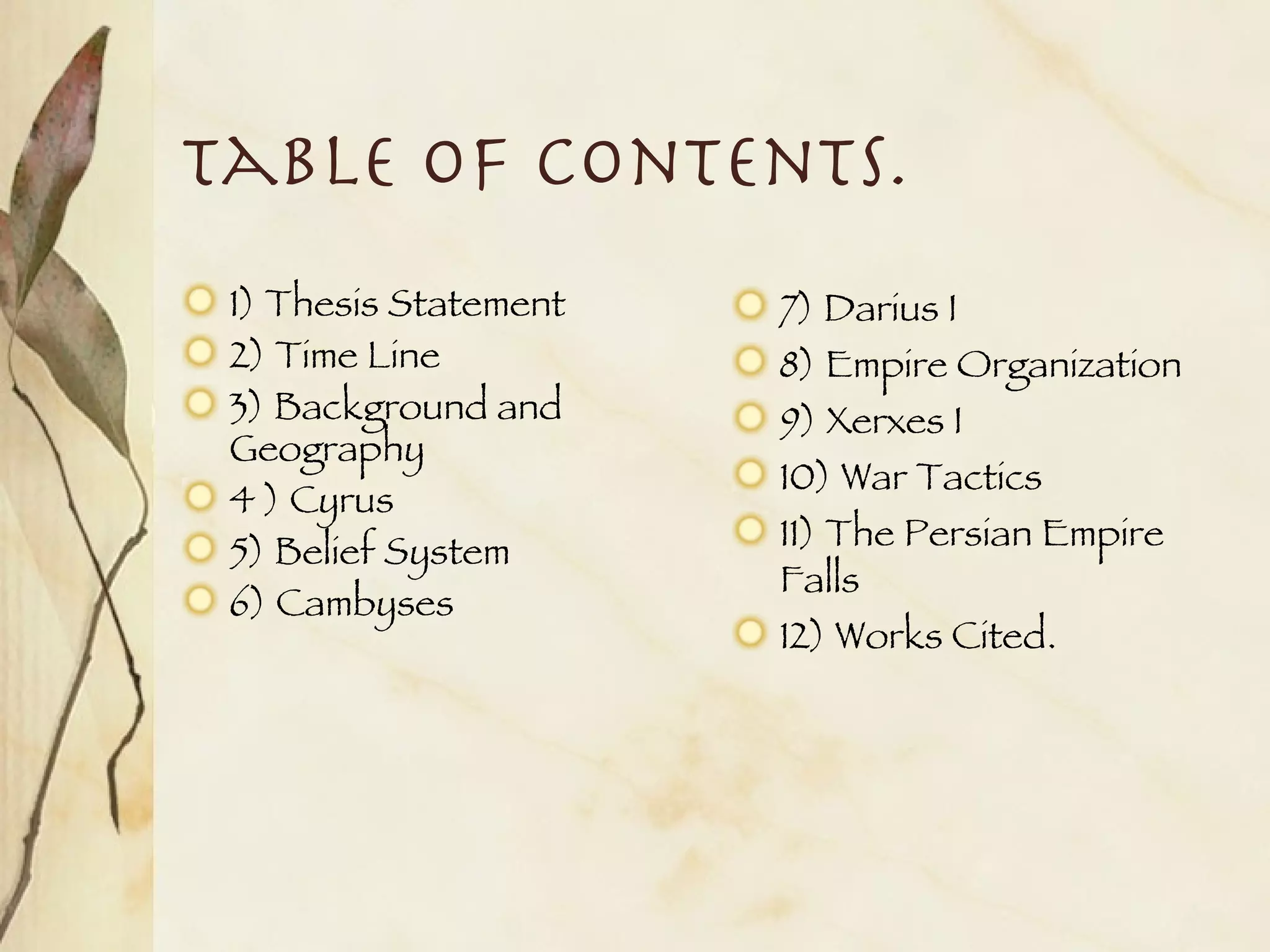 Persian Empire Presentation | PPT