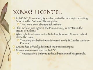 Persian Empire Presentation | PPT