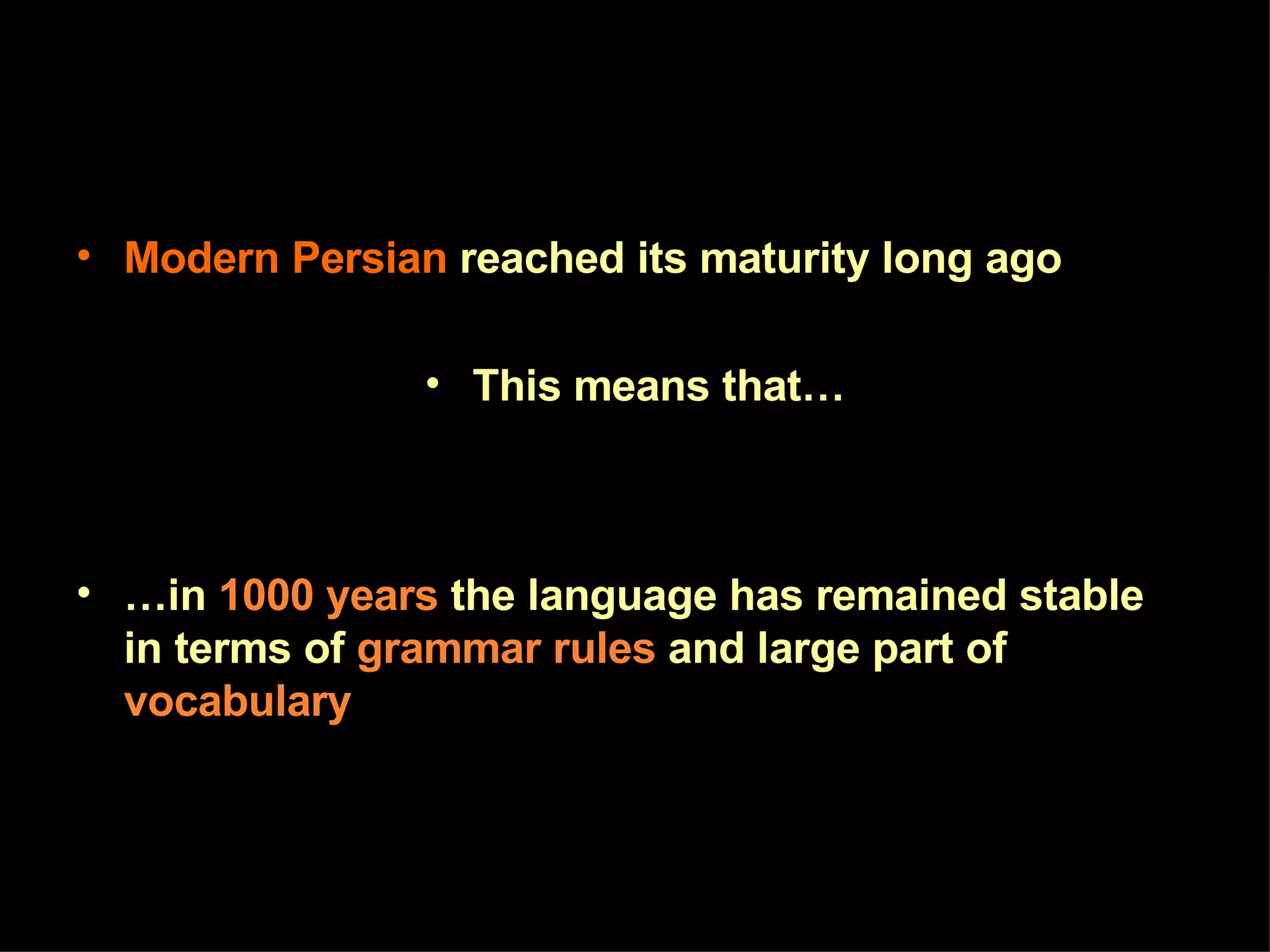 Persian (Farsi) Language And Alphabet | PPT