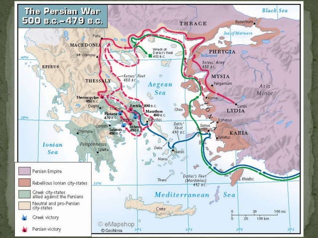 Persian and Peloponnesian Wars | PPTX