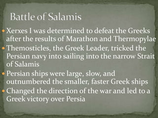 Persian and Peloponnesian Wars | PPTX