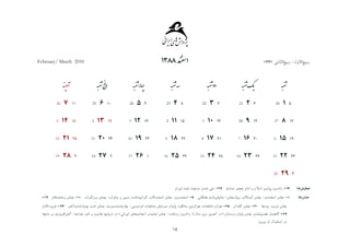 Persian Calendar | PDF