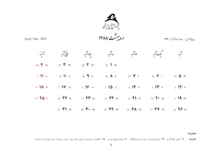 Persian Calendar | PDF