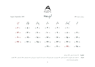 Persian Calendar | PDF