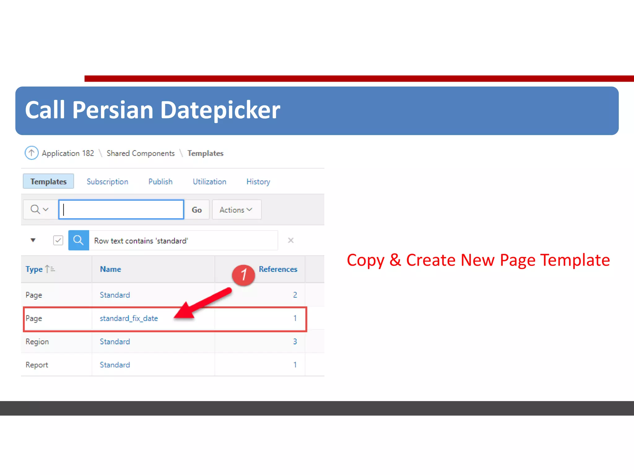 Persian Datepicker For Oracle Apex Ppt 