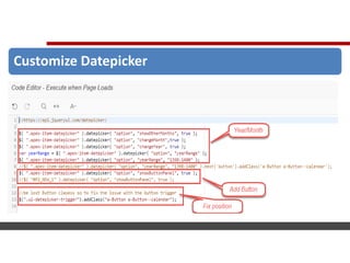 Persian Datepicker for Oracle APEX | PPT