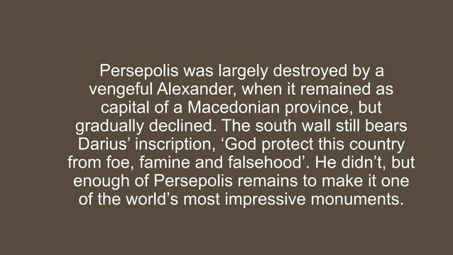 Persepolis | PPTX