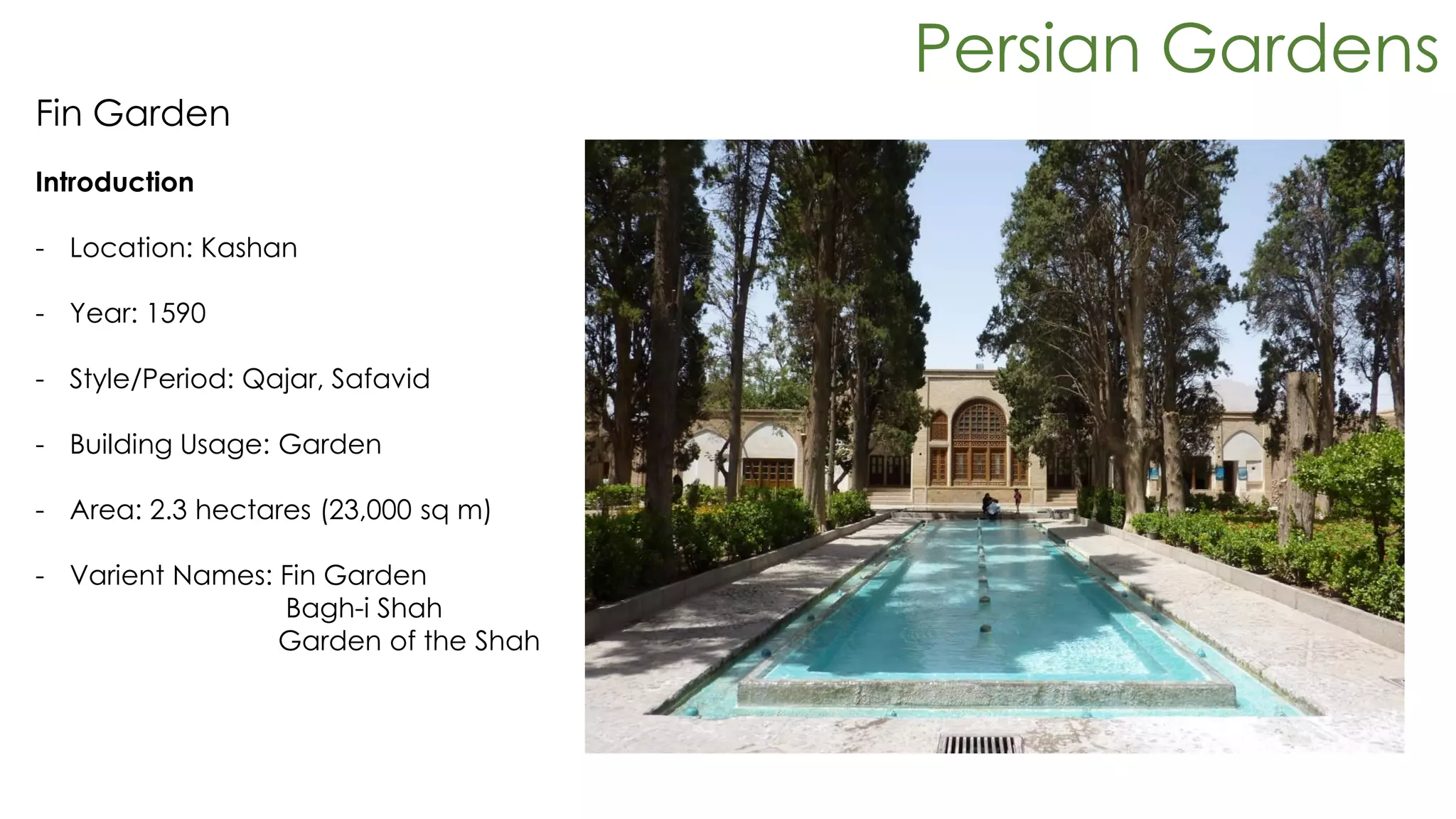 Persian Garden - landscape architecture | PDF