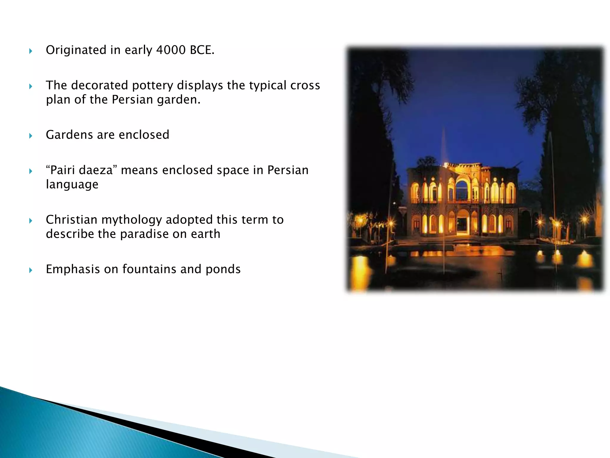 Persian garden | PPTX