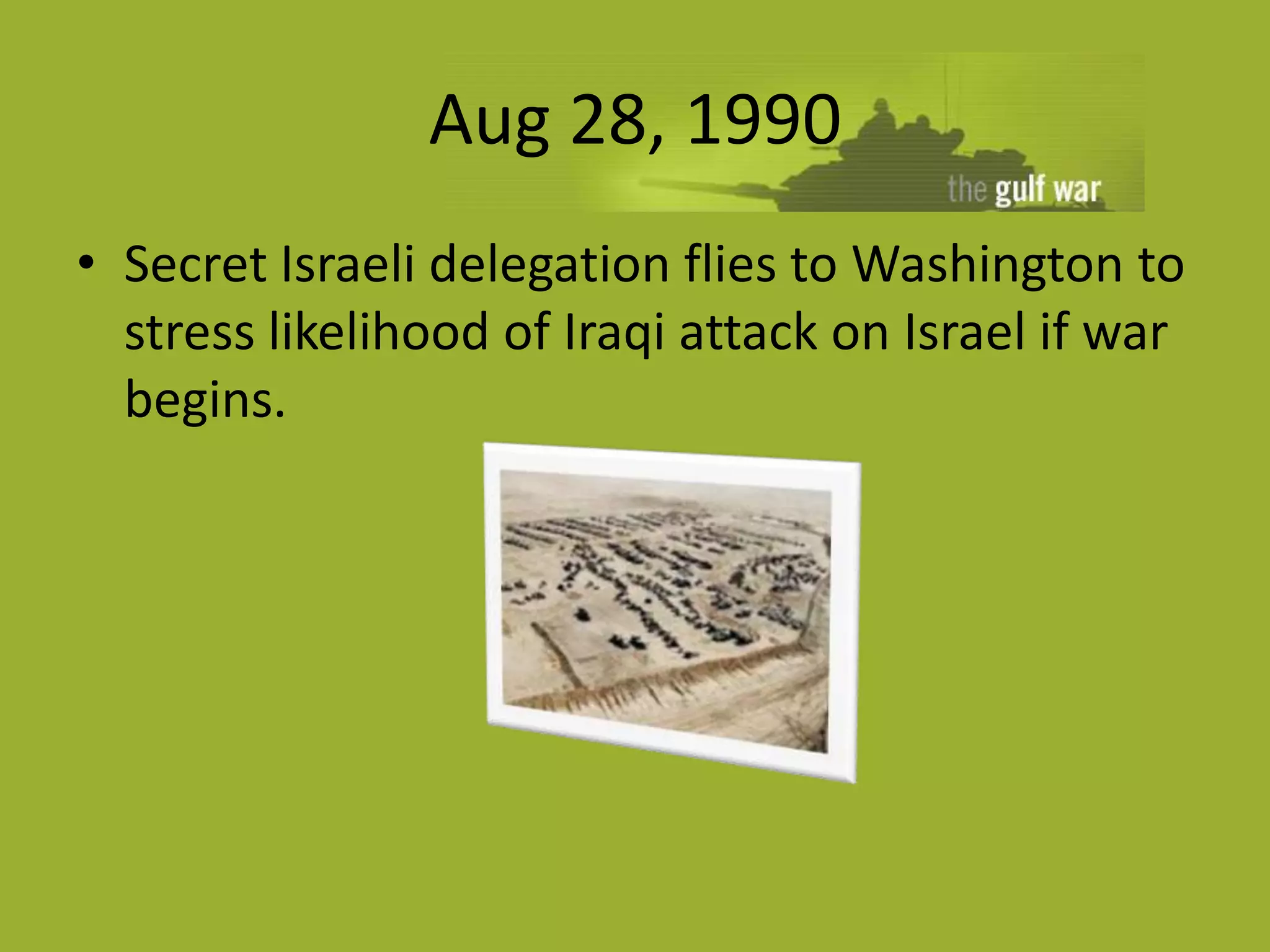 The Persian Gulf War | PPTX