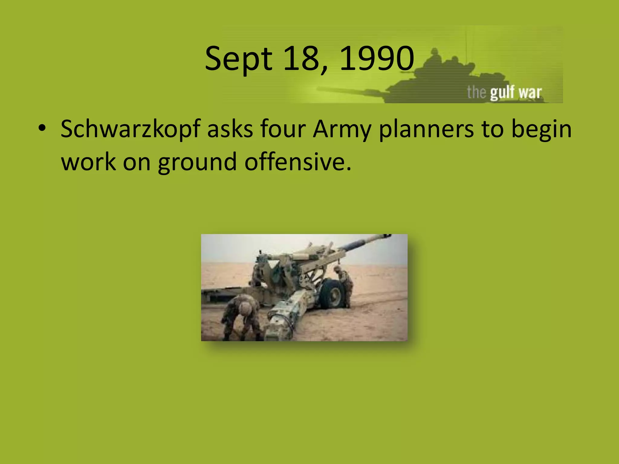 The Persian Gulf War | PPTX