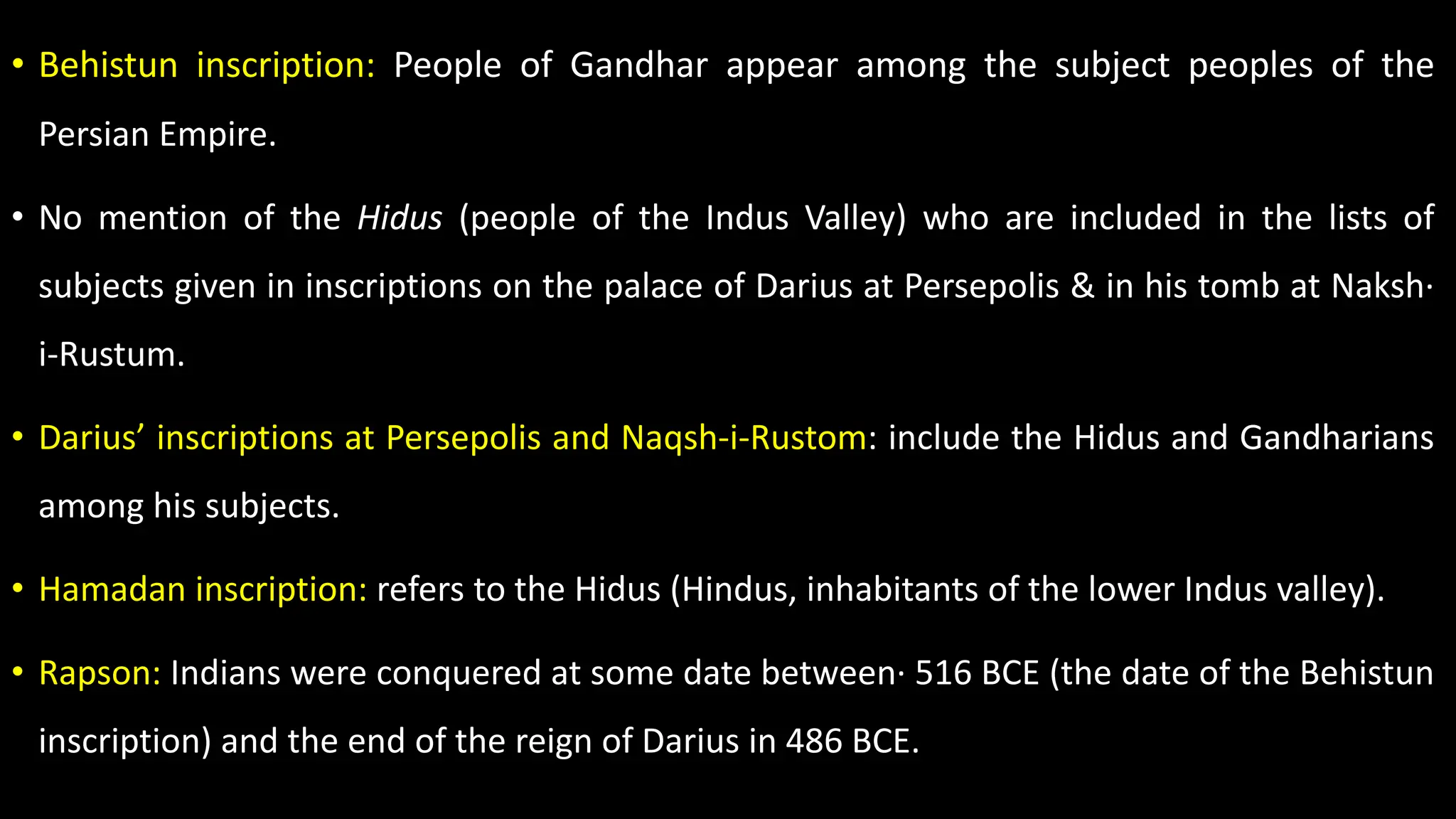 Iranina/Persian/Achaemenian invasion in India | PDF