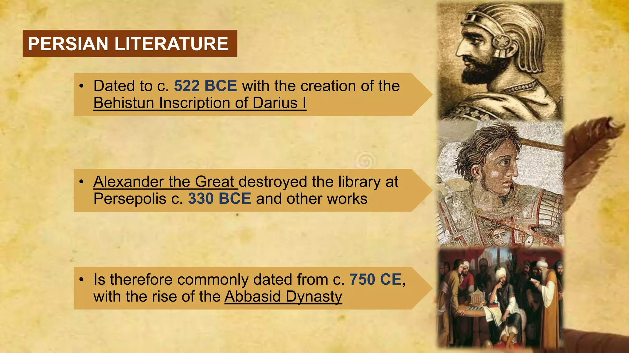 Persian literature | PPTX