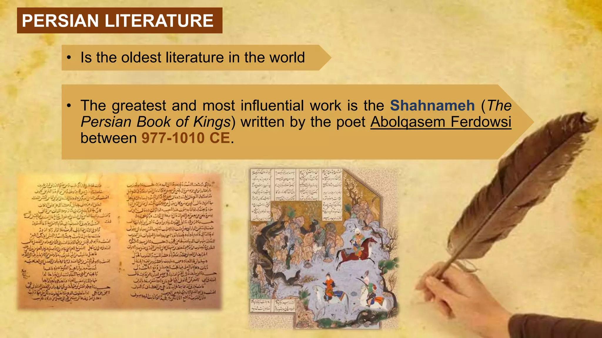 Persian literature | PPTX